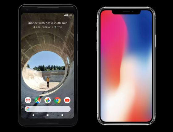 iPhone X ve Pixel 2 XL karşılaştırma! - ShiftDelete.Net