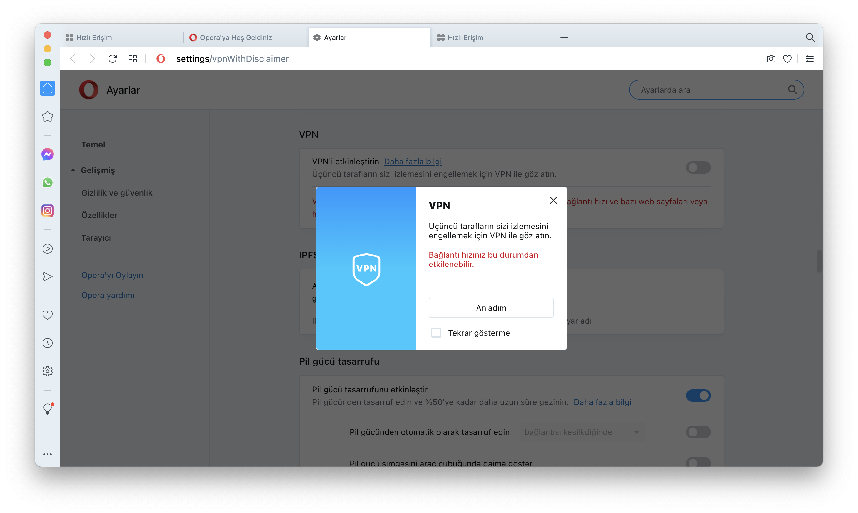 Opera VPN nasıl kullanılır? Opera VPN açma 2023 - SDN