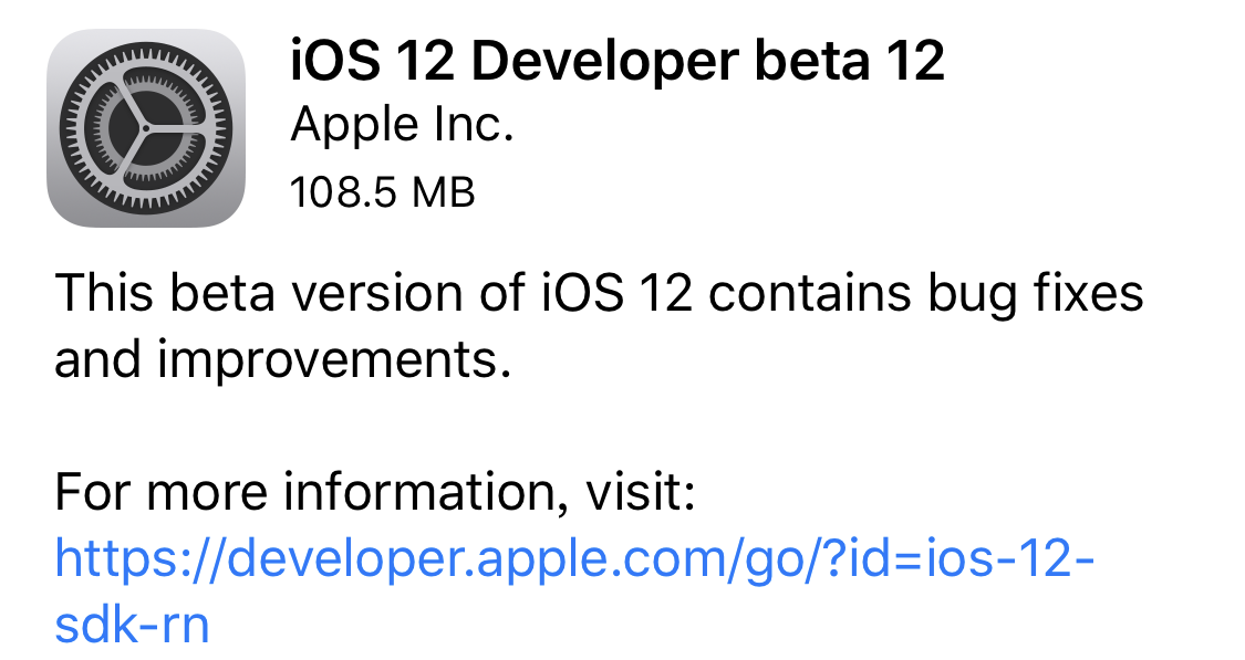 iOS 12 Beta 12 yayınlandı! - Teknoloji Haberleri - ShiftDelete.Net