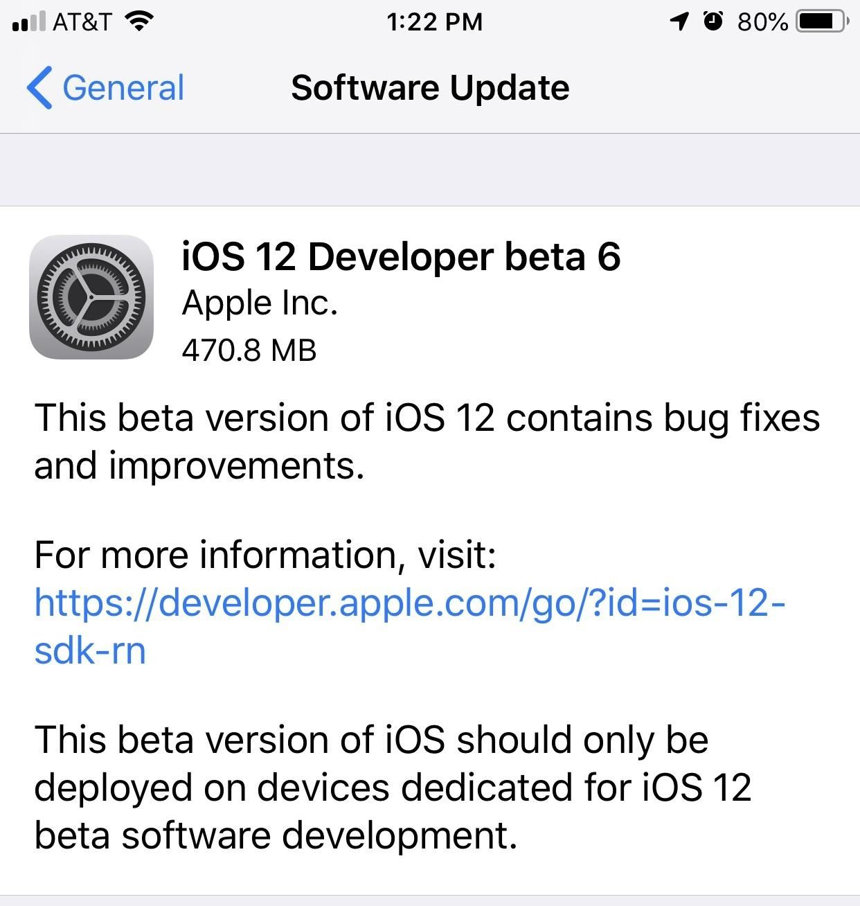 iOS 12 Beta 6 yayınlandı! - Teknoloji Haberleri - ShiftDelete.Net