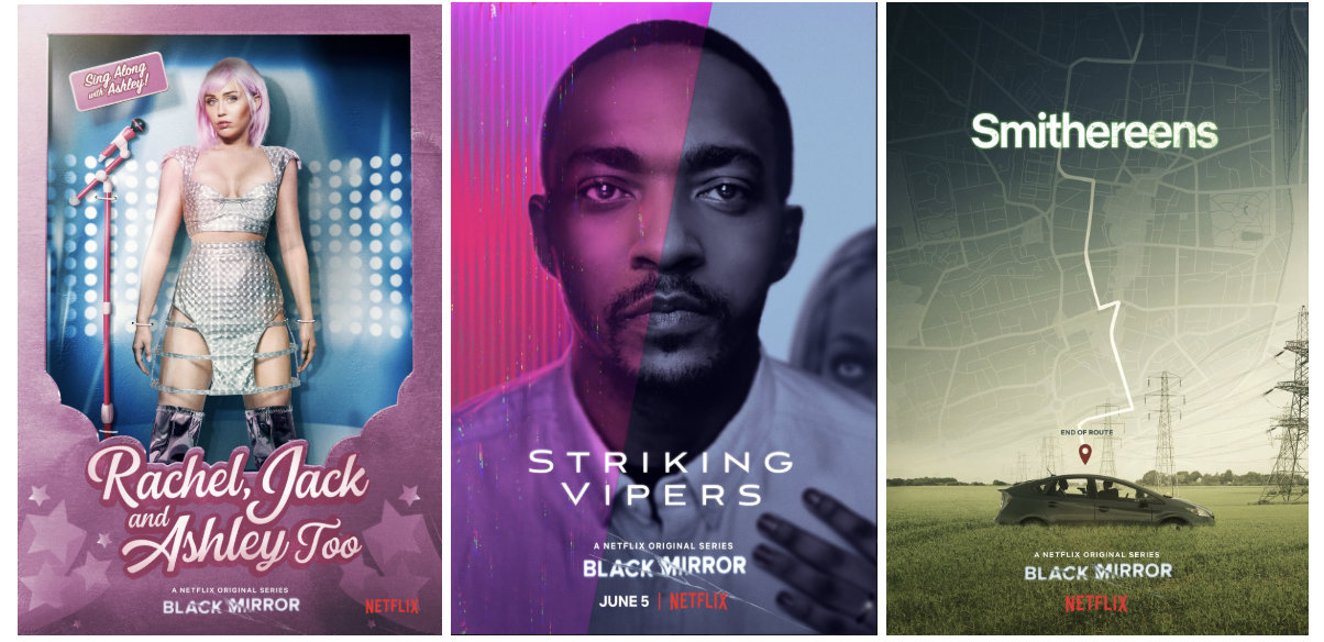 Black Mirror 5. sezon bölüm afişleri yayınlandı - ShiftDelete.Net