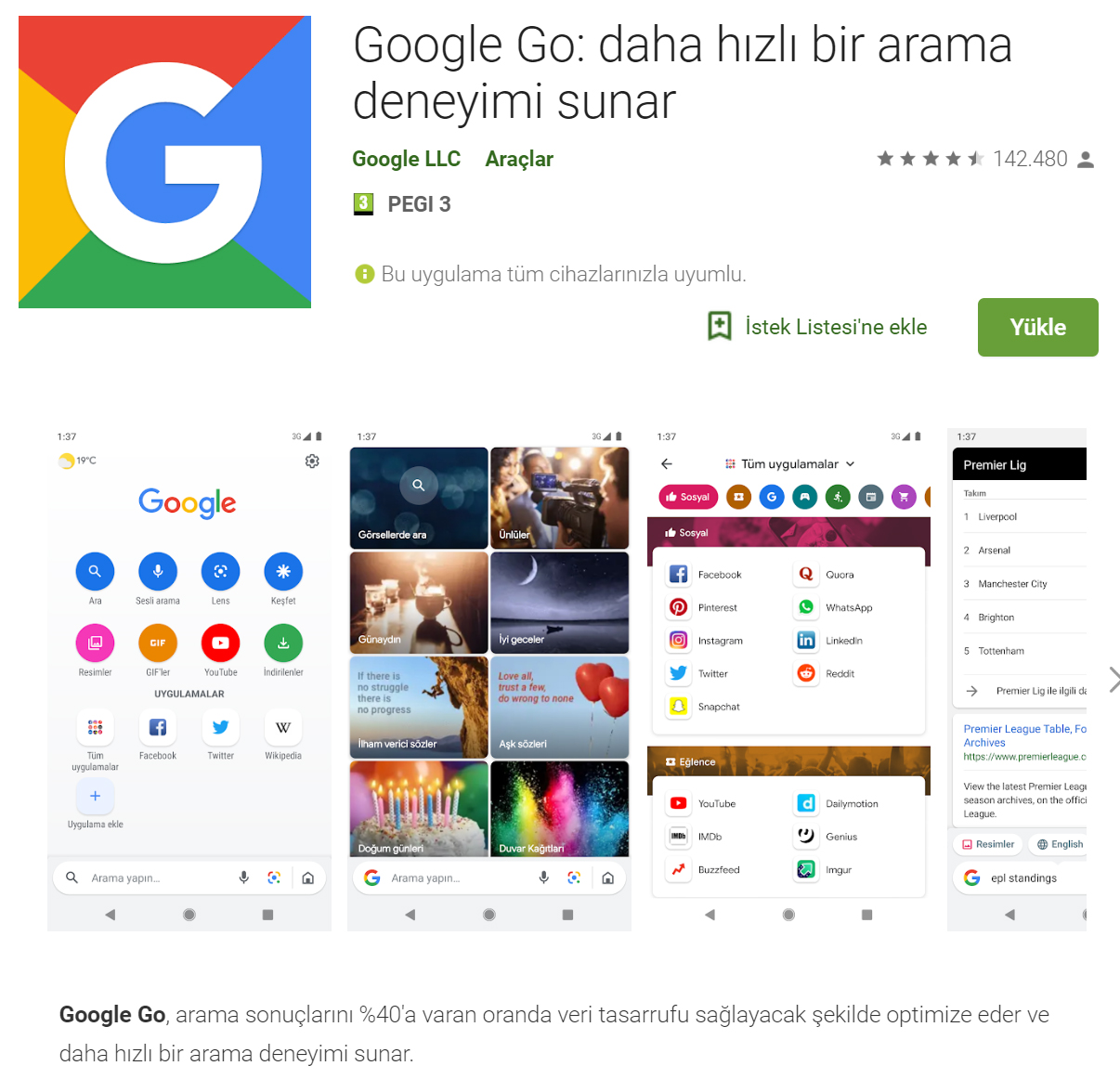 Google Go uygulaması çıktı! İşte avantajları - ShiftDelete.Net