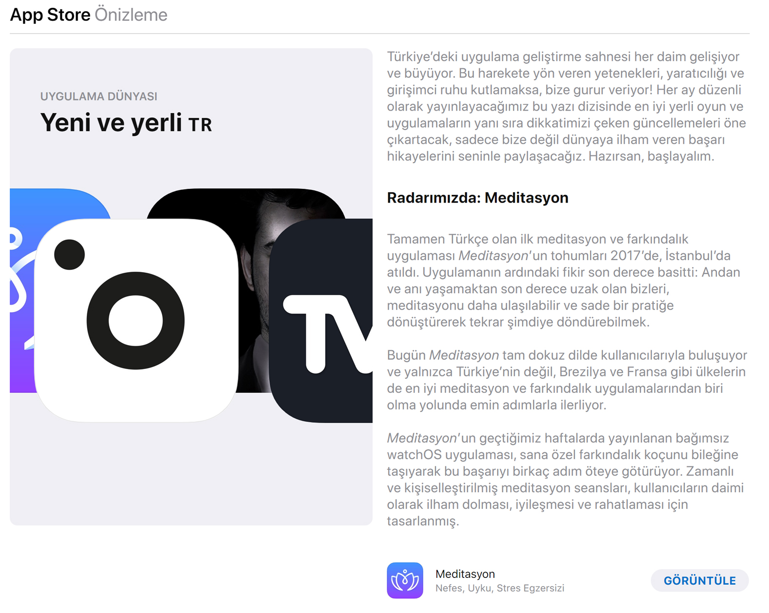 App Store Türkiye'den "Yeni ve Yerli" uygulama sürprizi - ShiftDelete.Net