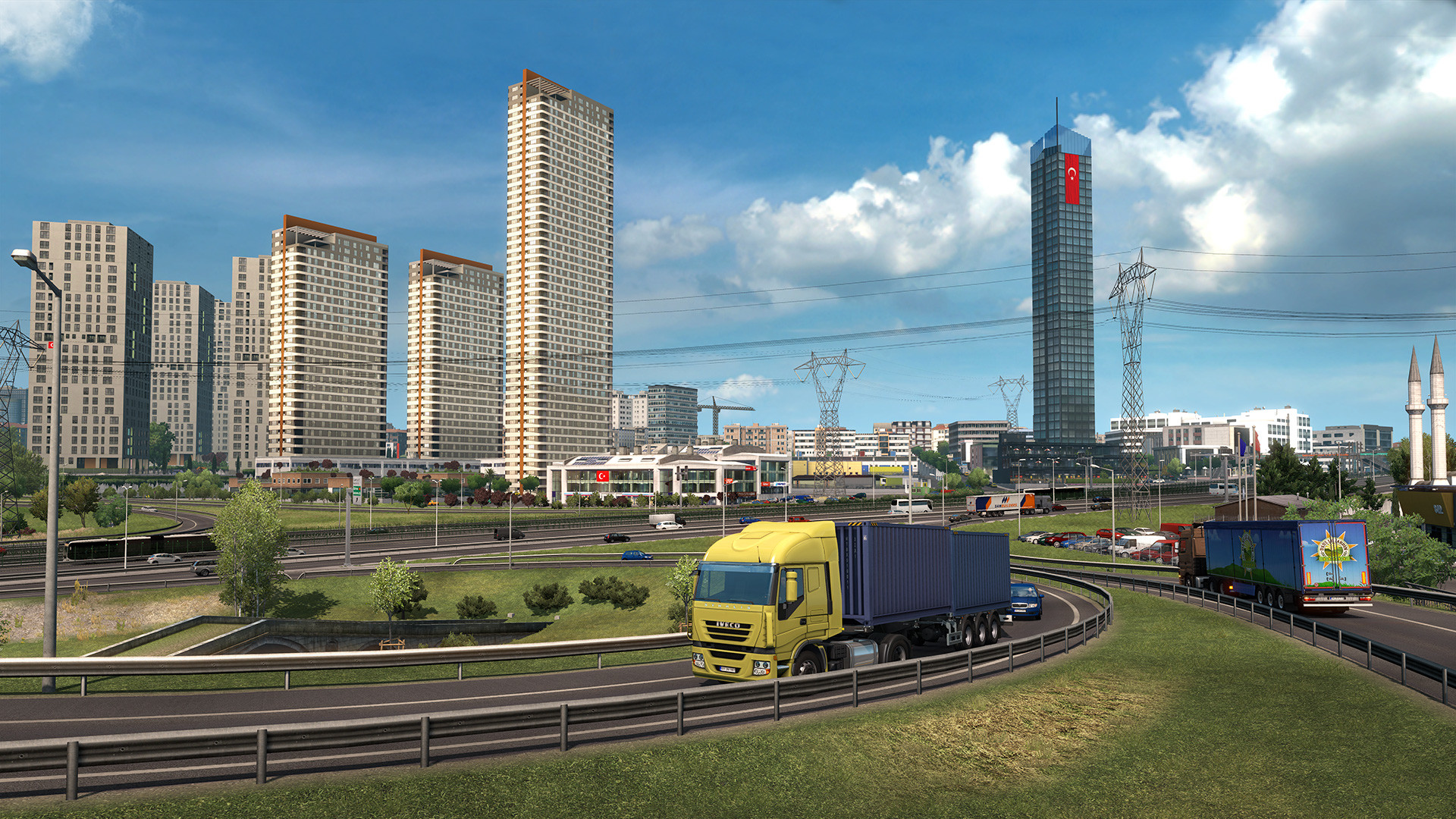 Euro Truck Simulator 2 İstanbul oynayış videosu - ShiftDelete.Net