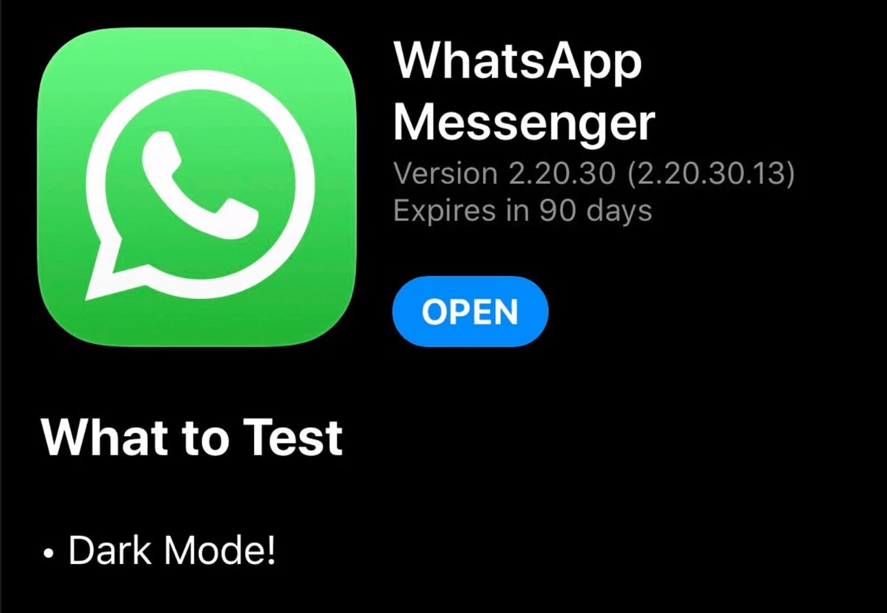 WhatsApp iOS için karanlık mod müjdesi! - ShiftDelete.Net