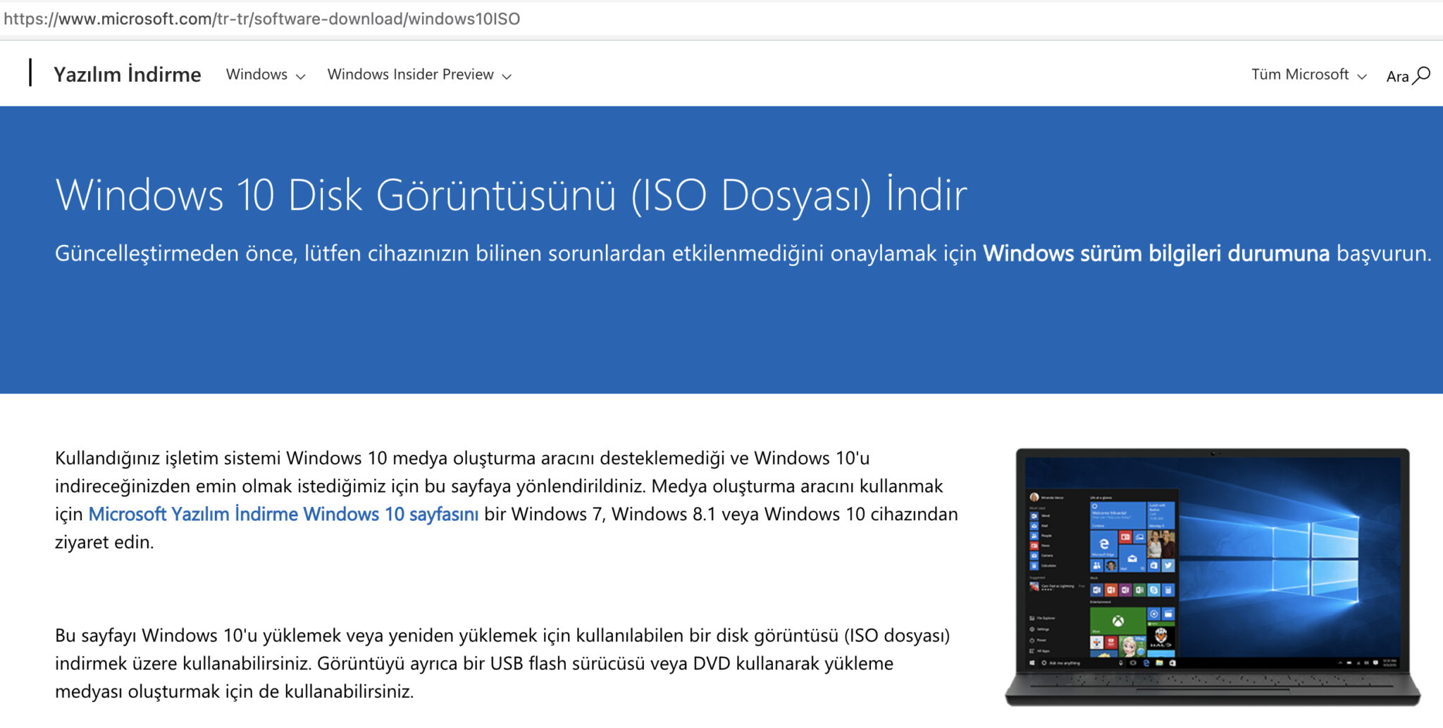 Windows 10 indir - Windows 10 Türkçe ISO indirme nasıl yapılır ...