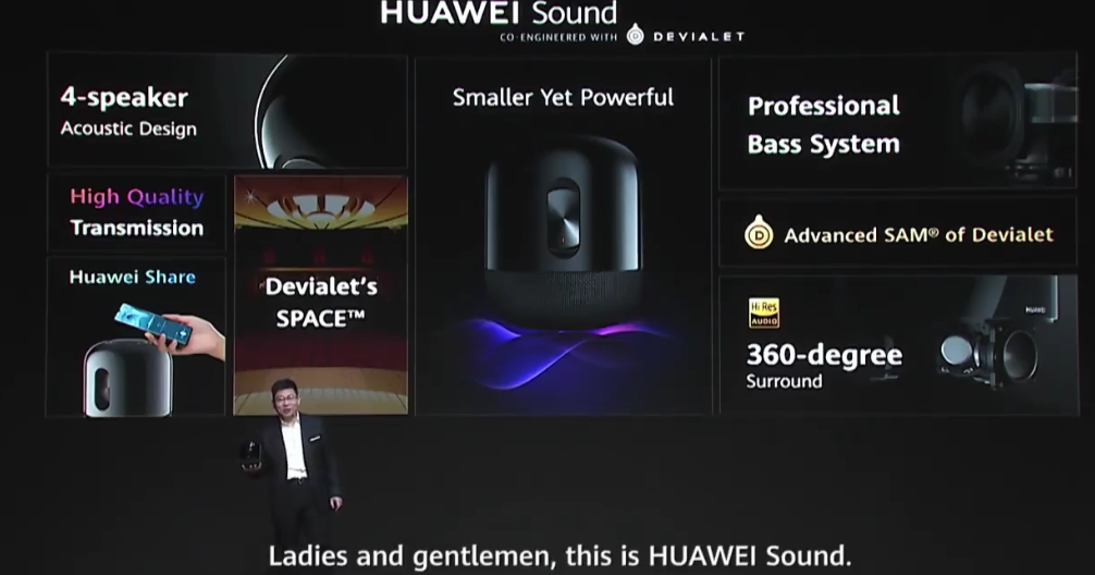 Huawei Sound tanıtıldı! İşte özellikleri ve fiyatı - ShiftDelete.Net