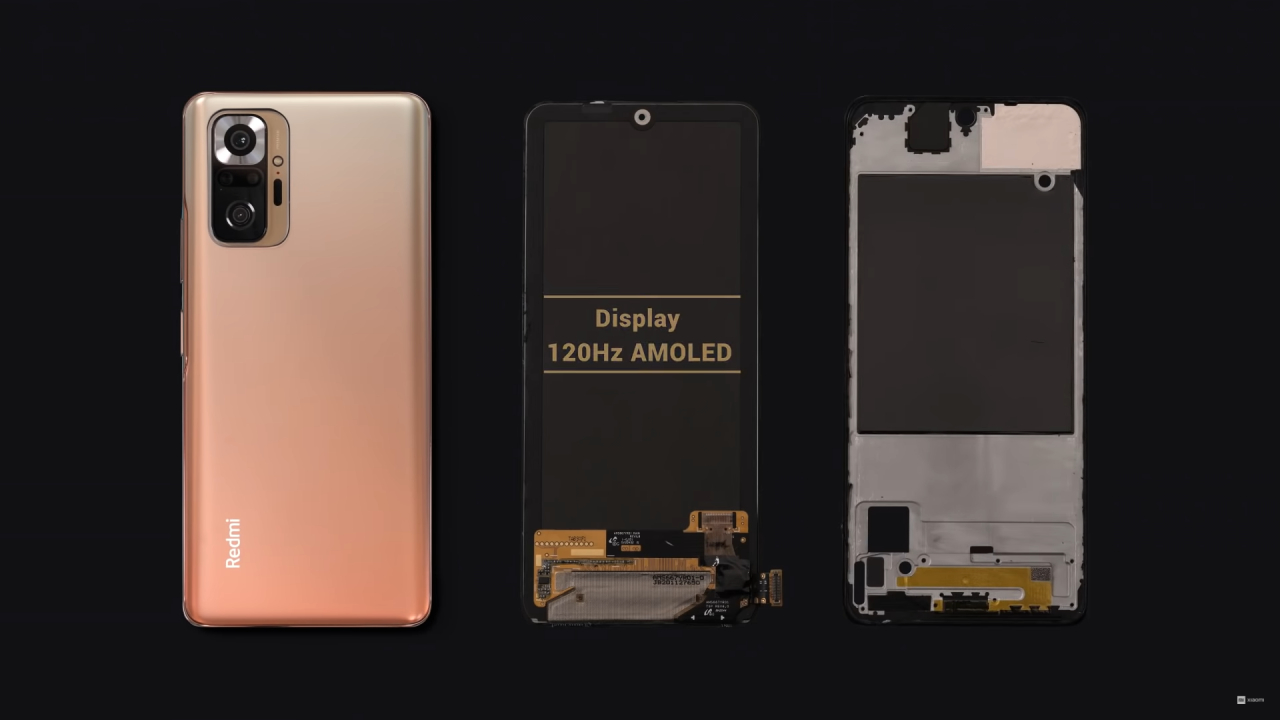Xiaomi Redmi Note 10 Pro parçalarına ayrıldı - ShiftDelete.Net