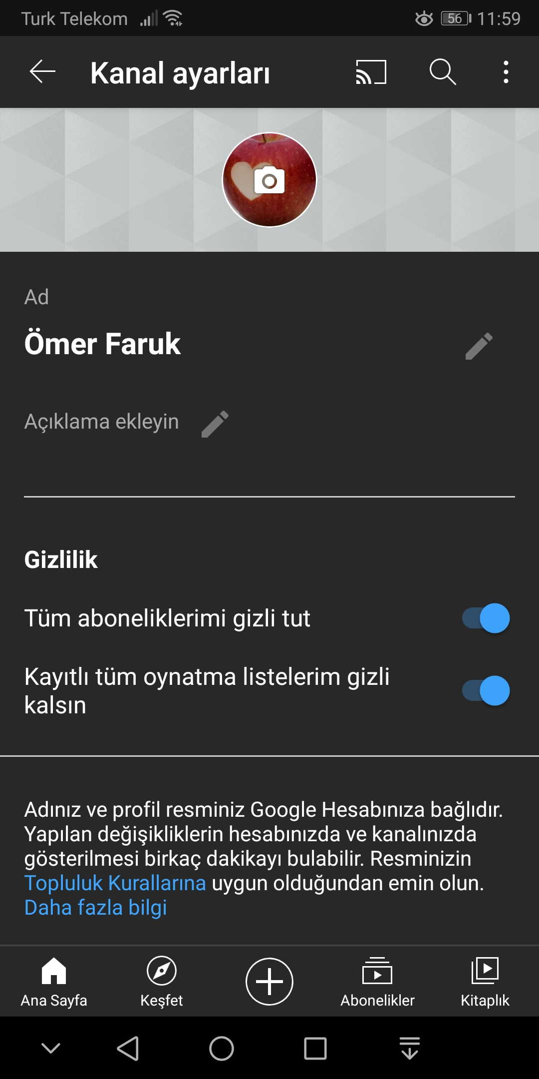 YouTube kanal resmi ve ismini değiştirmek kolaylaştı - ShiftDelete.Net