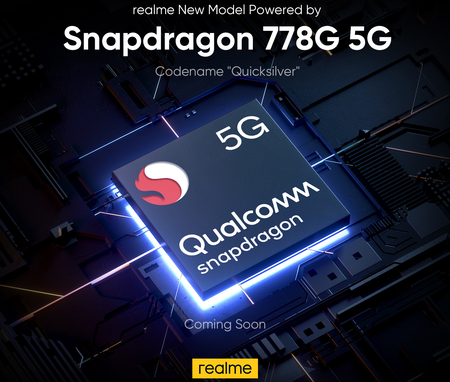 Realme, Snapdragon 778G 5G işlemcili telefonu için duyuru yaptı ...