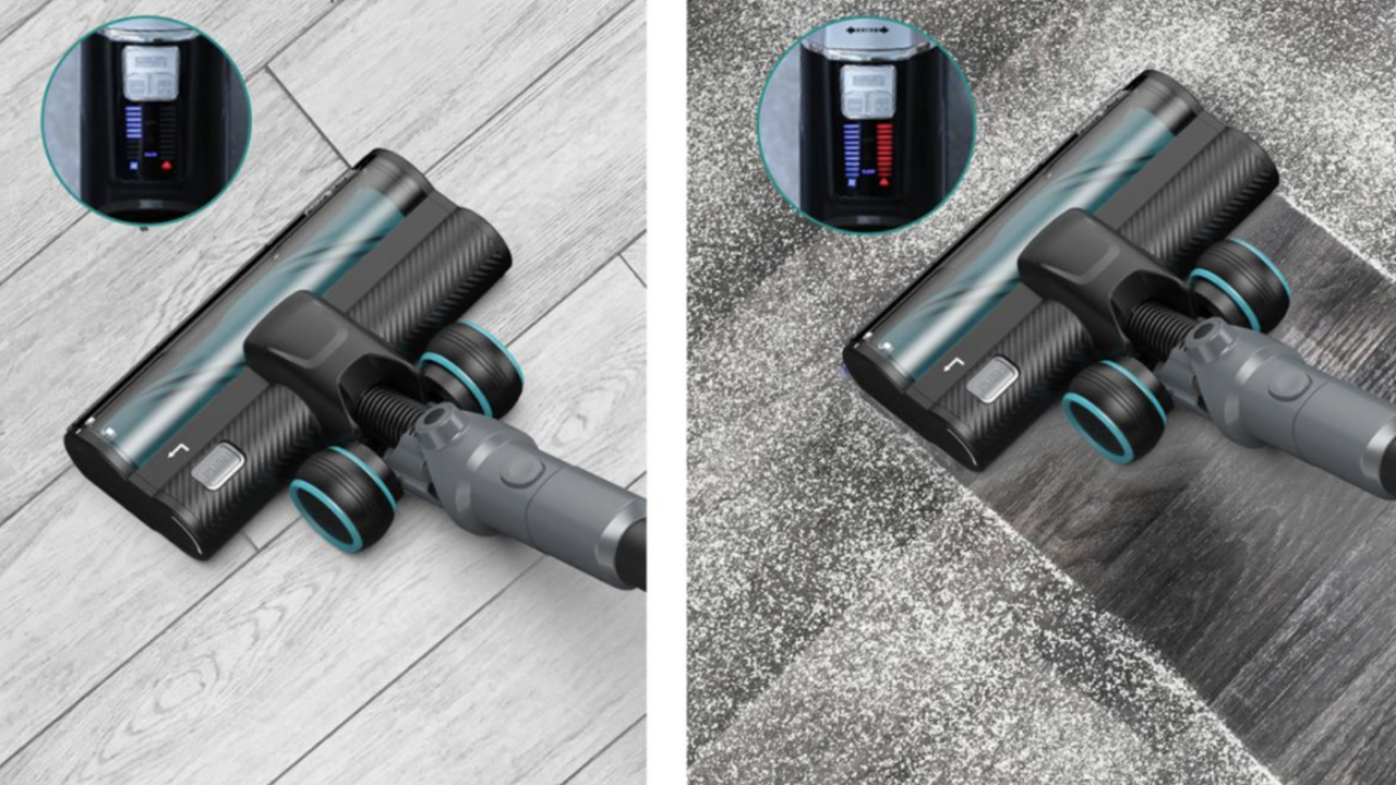 El tipi kablosuz katlanabilir süpürge: Redkey F10 - ShiftDelete.Net