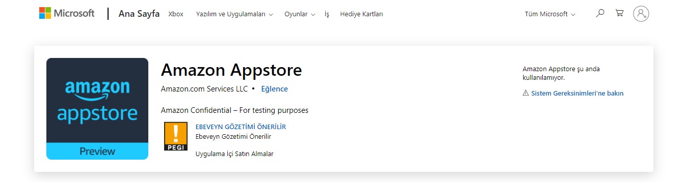 Amazon Appstore ile Windows 11'de Android dönemi