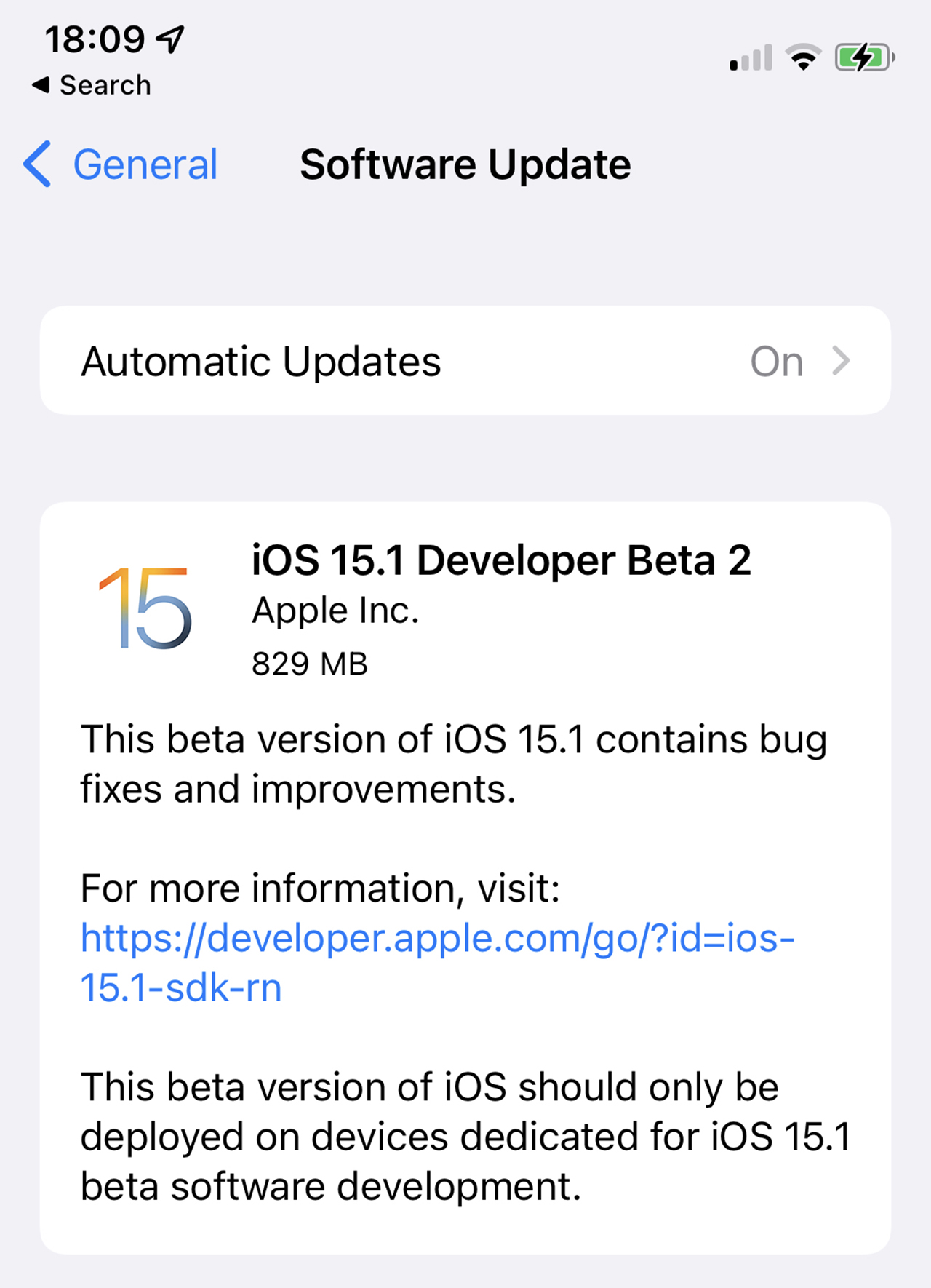 iOS 15.1 beta 2 yayınlandı! Can sıkan hata düzeldi - ShiftDelete.Net