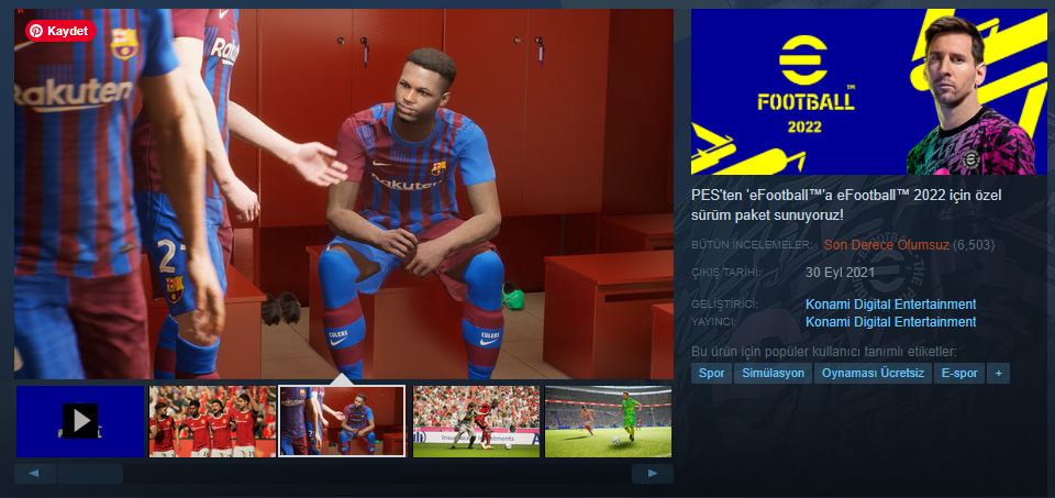 PES'in yerini alan eFootball 2022 için oynayanlardan ilk yorumlar - SDN