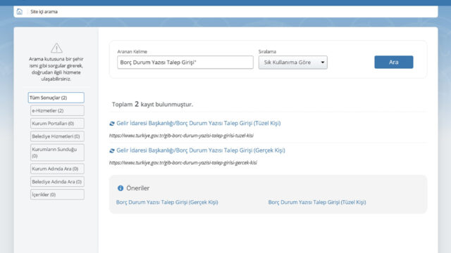 e-devlet'te yeni dönem! Borcu yoktur yazısı nasıl alınır? - ShiftDelete.Net