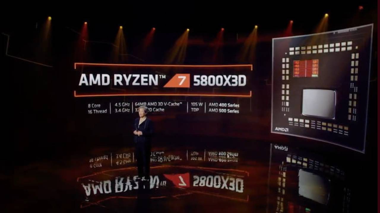 AMD, dünyanın en hızlı oyun işlemcisi Ryzen 7 5800X 3D'yi tanıttı! - SDN