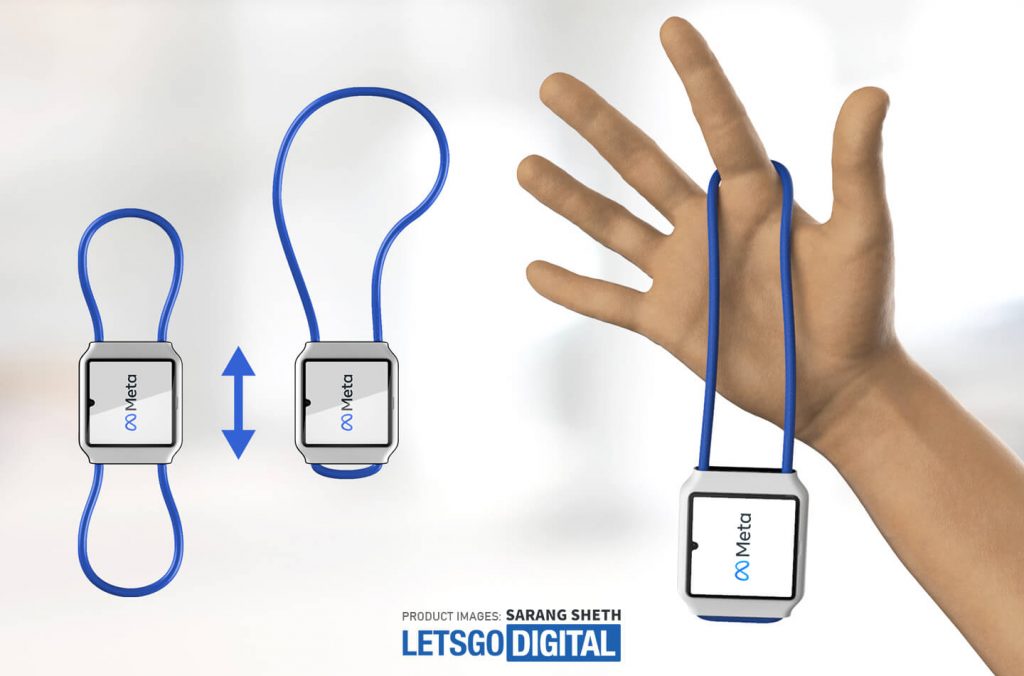 Metaverse destekli ilk akıllı saat: Meta Band render görüntüleri ...