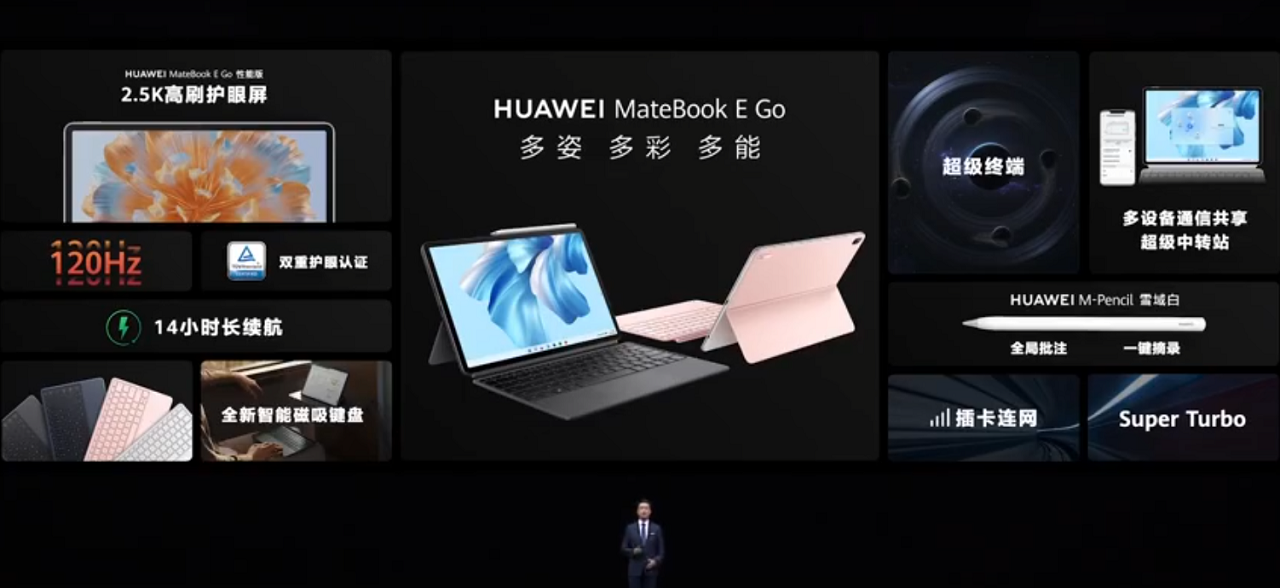 Microsoft Surface rakibi Huawei MateBook E Go tanıtıldı! - SDN