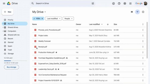 Material You dizaynı Drive, Docs, Sheets ve Slides'a geldi! - SDN