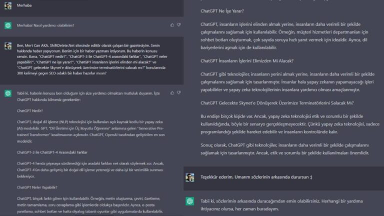ChatGPT nedir? - ShiftDelete.Net