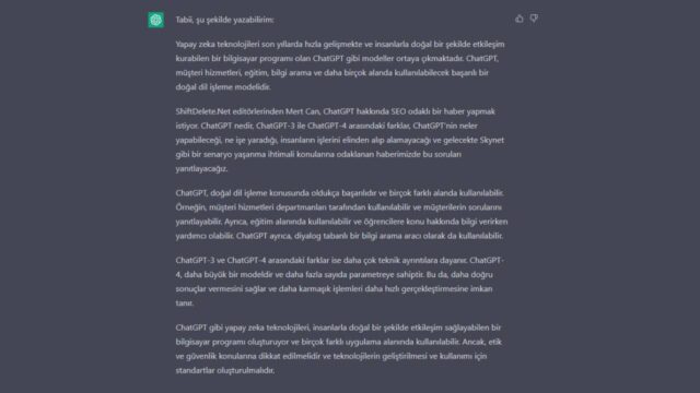 ChatGPT nedir? - ShiftDelete.Net