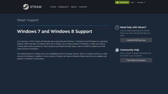 Steam, Windows 7 ve 8 desteğini kesiyor! - ShiftDelete.Net