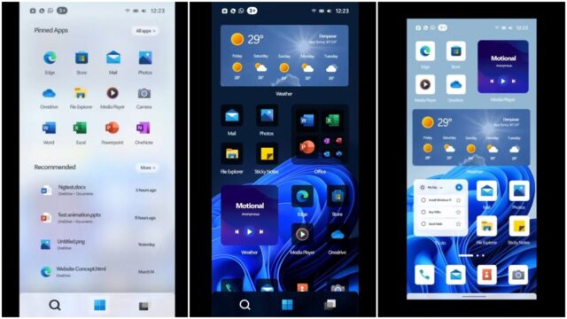 Keşke gerçek olsa dedirten Windows 11 mobil ile tanışın! - SDN