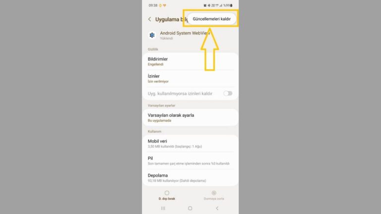 Android System Webview nedir? Nasıl devre dışı bırakılır? - SDN