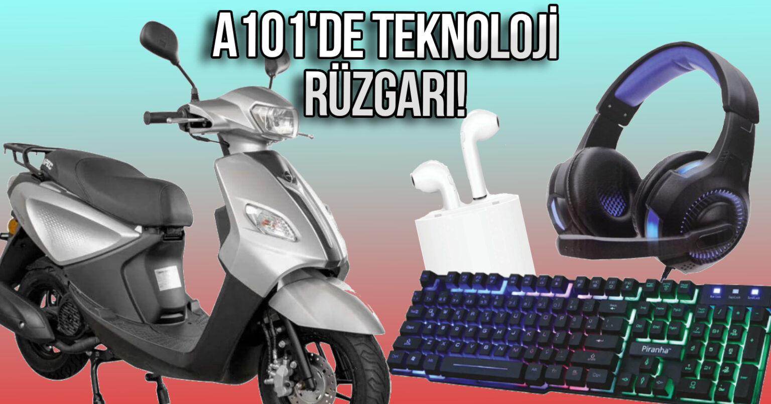 A101 oyuncu ekipmanları ve motosiklet satıyor! - ShiftDelete.Net