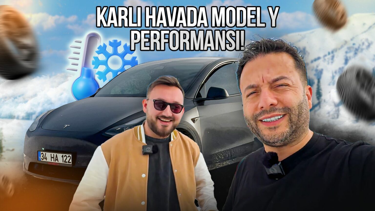 Tesla Model Y ile karlı hava testi - ShiftDelete.Net