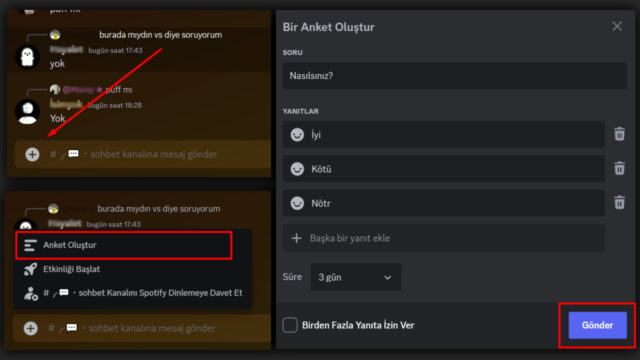 Discord Anket Oluşturma Nasıl Yapılır? (PC / Mobil) - SDN