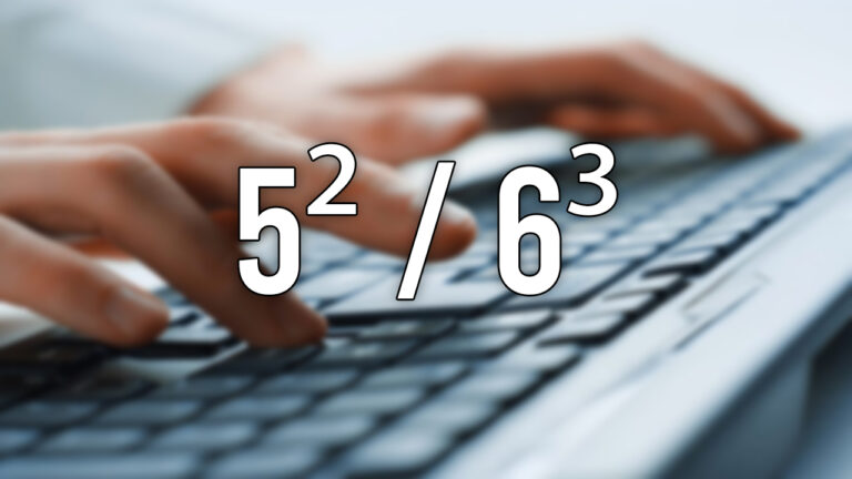 Klavyede üslü sayı yazma nasıl yapılır? - ShiftDelete.Net