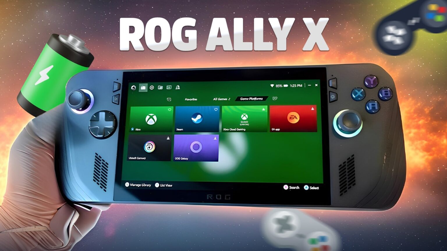 En Iyisi Olabilir Asus Rog Ally X ön Inceleme Shiftdeletenet