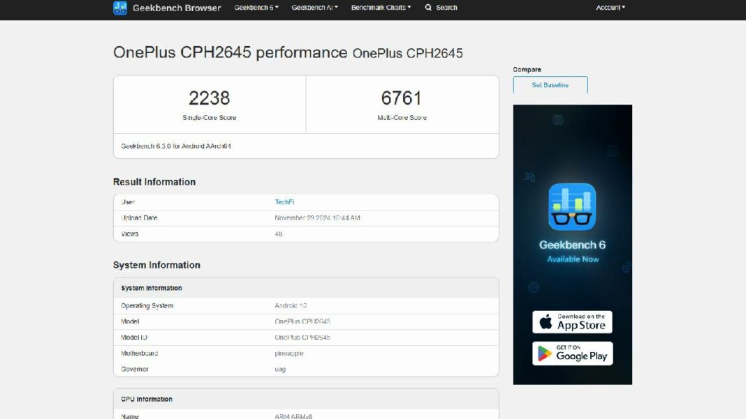 OnePlus 13R'ın Geekbench sonuçları yayınlandı! - ShiftDelete.Net