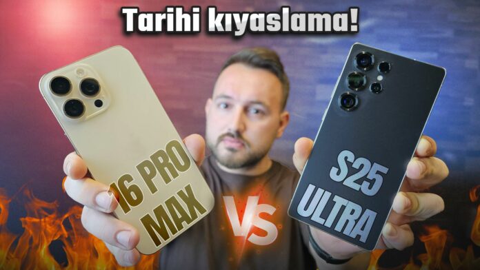 iPhone 16 Pro Max vs Samsung S25 Ultra kıyaslama! - ShiftDelete.Net